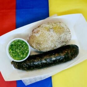 Morcilla Con Arepa